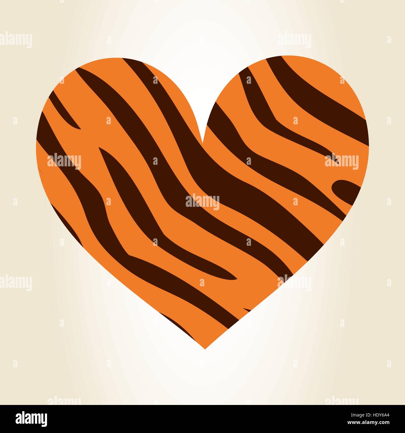 tiger animal print pattern image vector illustration design Stock ...