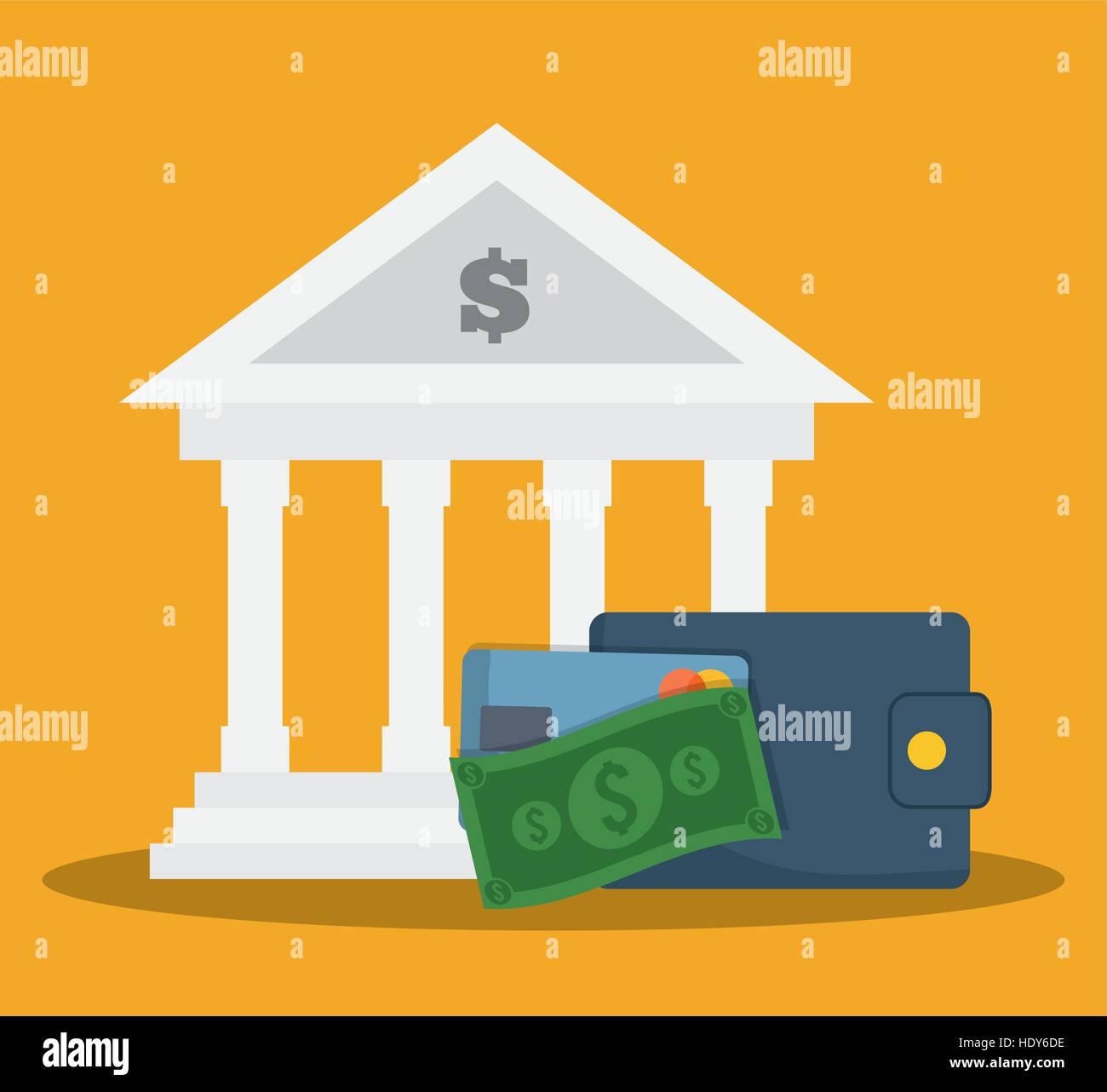 banking related icons image vector illustration design Stock Vector ...