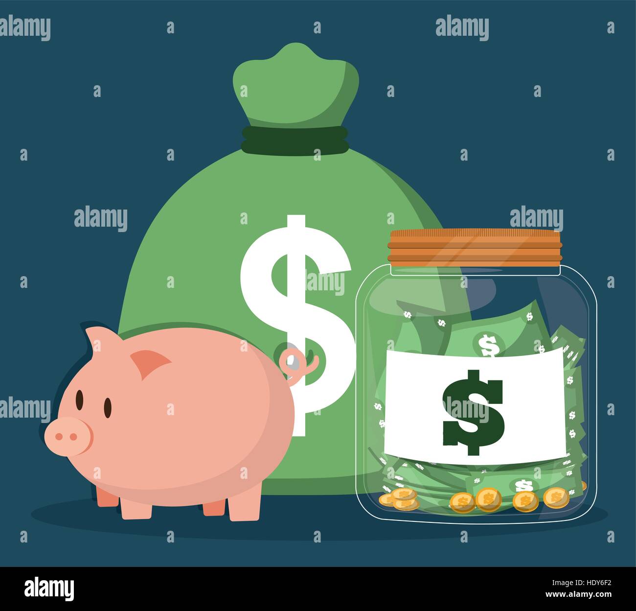 Banking related icons image vector Stock Vector Images - Alamy