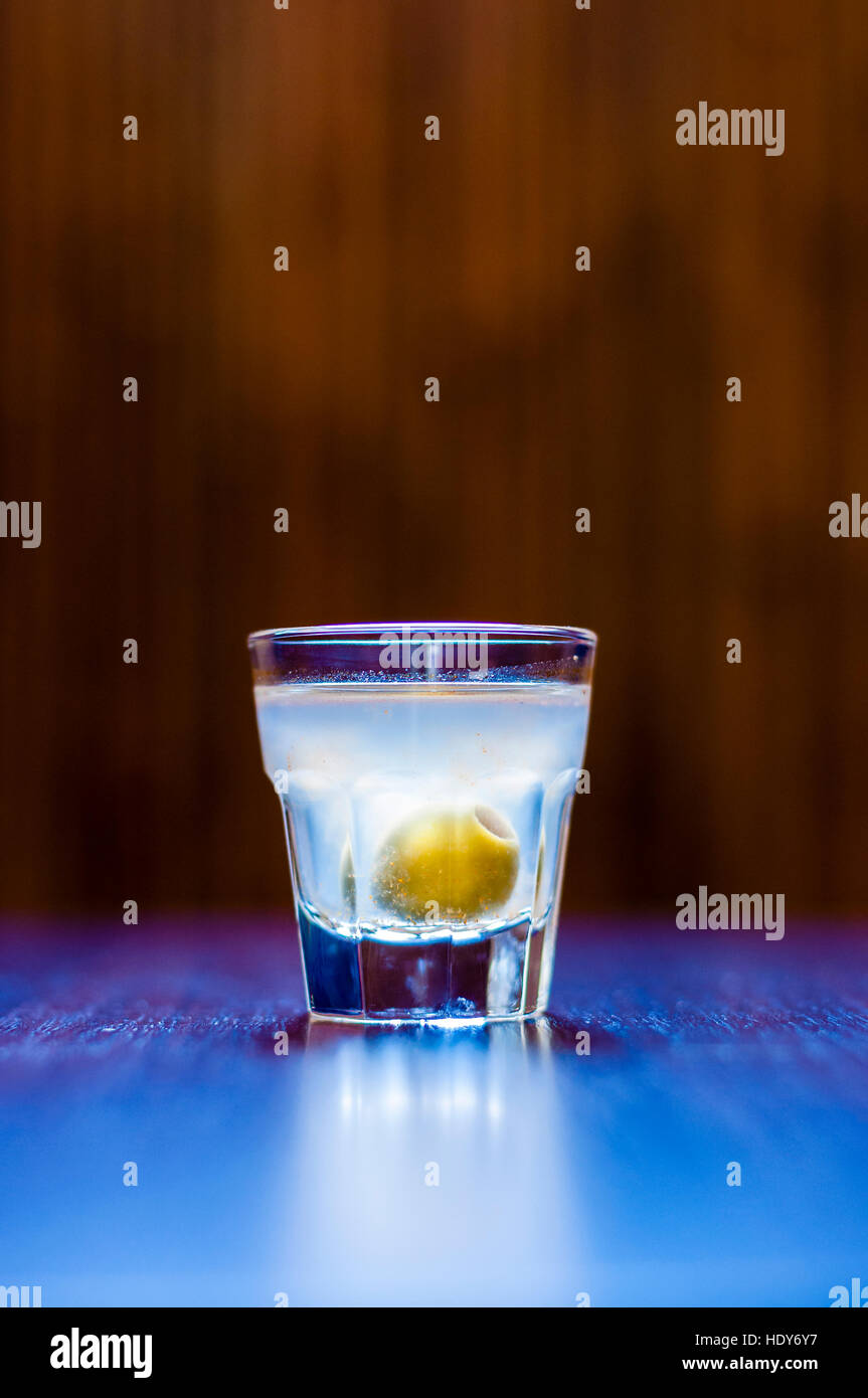 Cocktail Shot Tequila Bloody Harpoon Stock Photo - Alamy