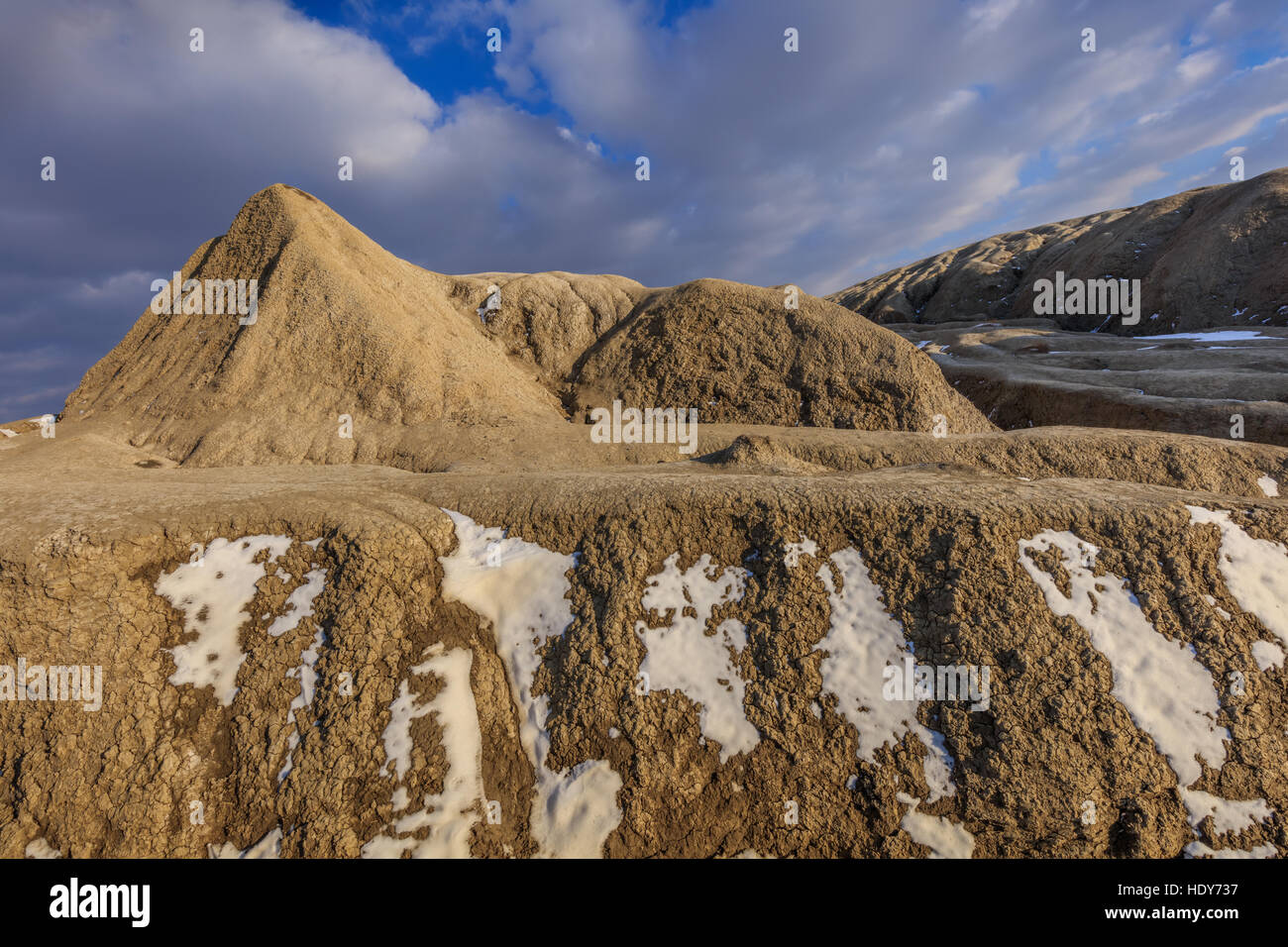 Mud Volcanoes, Romania Stock Photo - Alamy