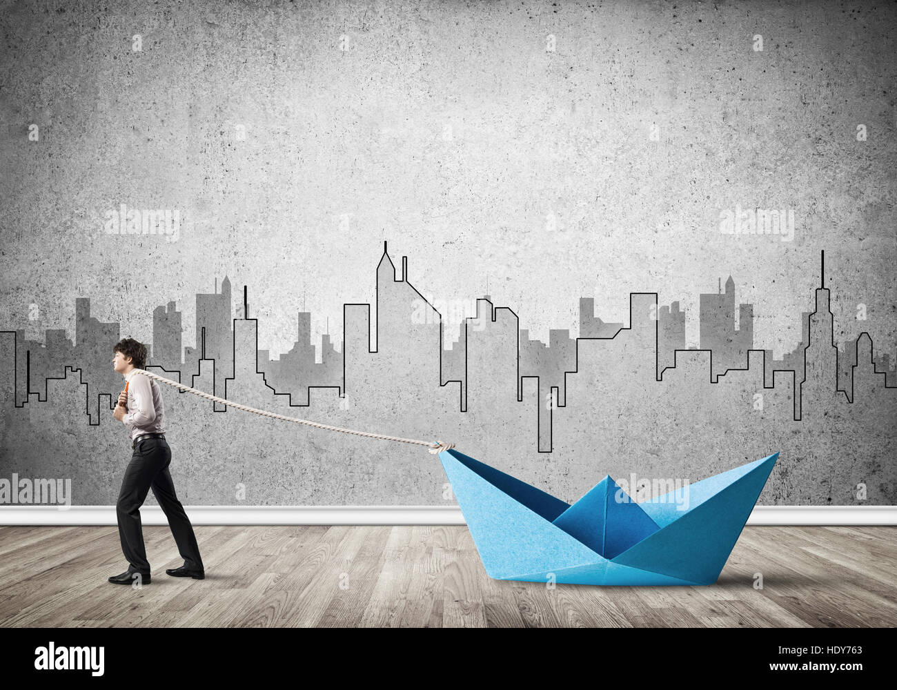 Water transporation concept Stock Photo - Alamy