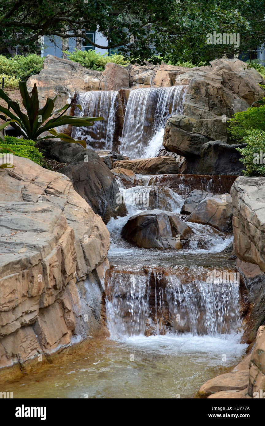 Waterfall in Florida USA Stock Photo - Alamy