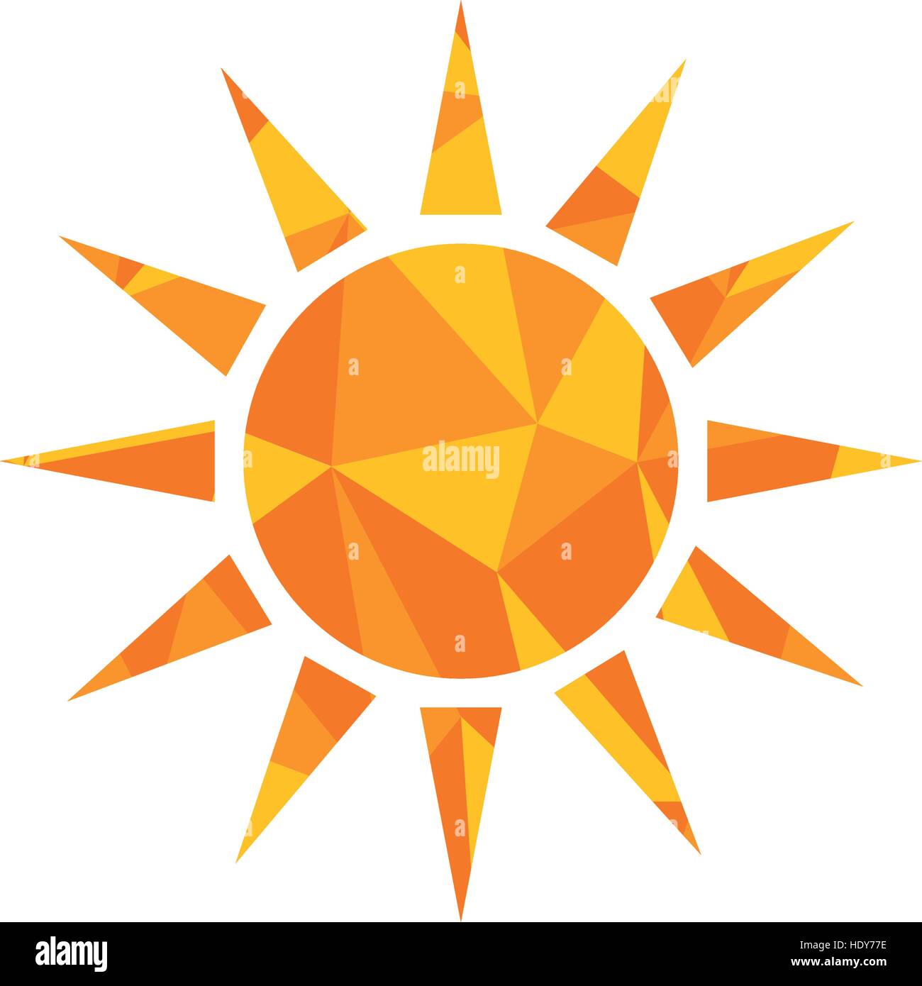 sun shape icon Stock Vector Image & Art - Alamy