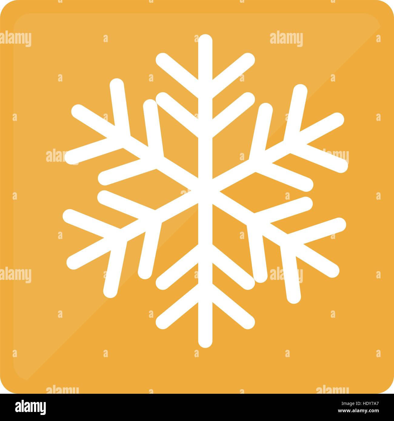 Winter snowflake icon Stock Vector Image & Art - Alamy