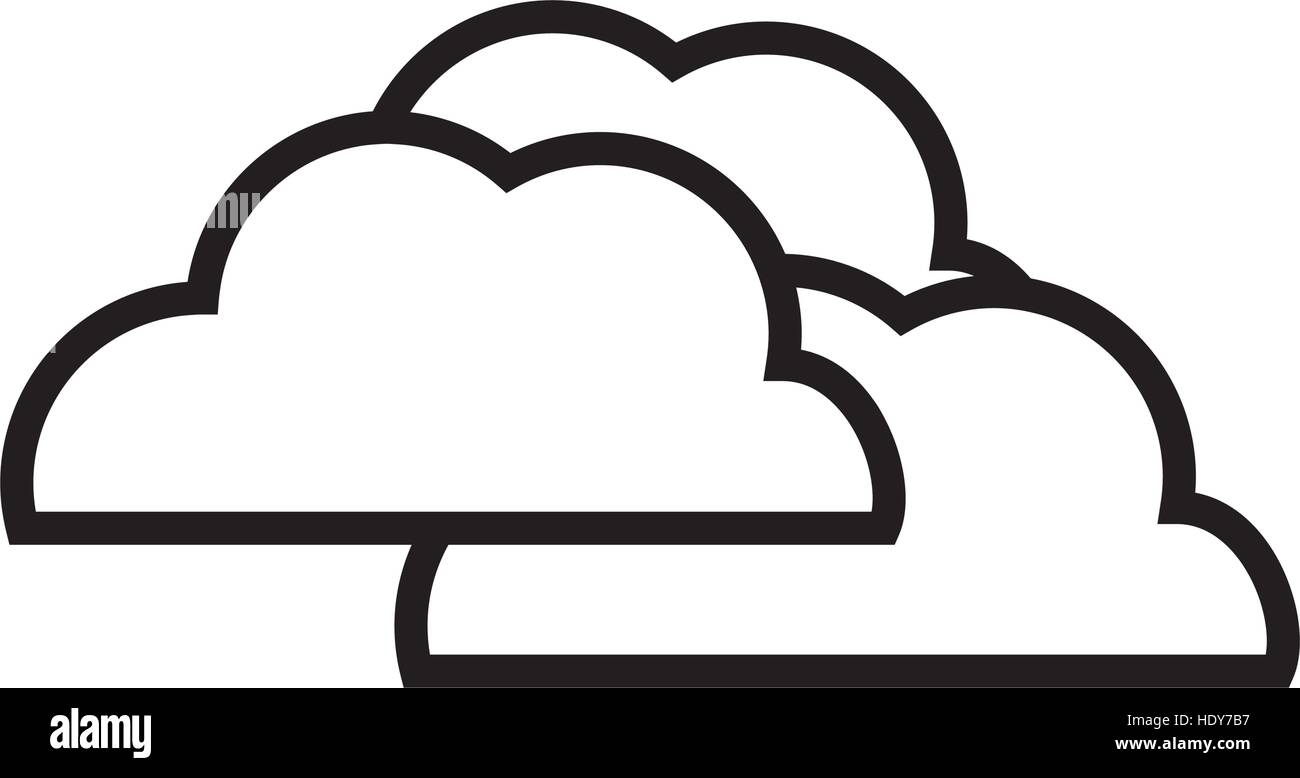 cloud weather icon Stock Vector Image & Art - Alamy