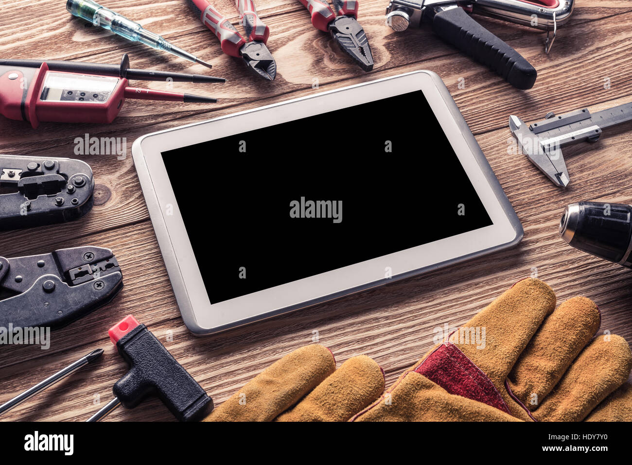 Repair service request Stock Photo - Alamy