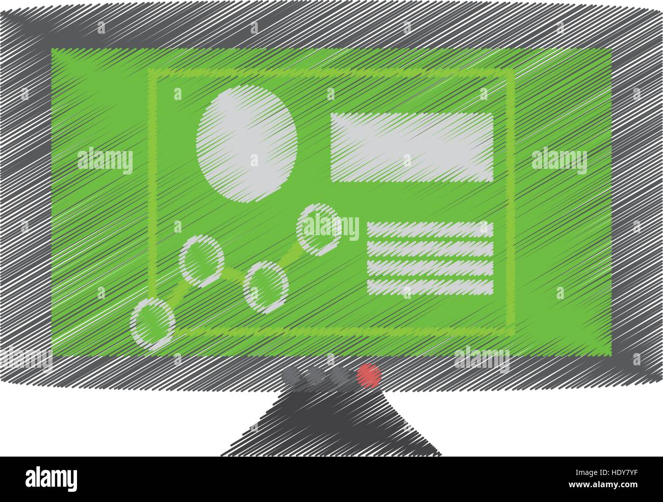 drawing computer technical circuit electronic Stock Vector Image & Art ...