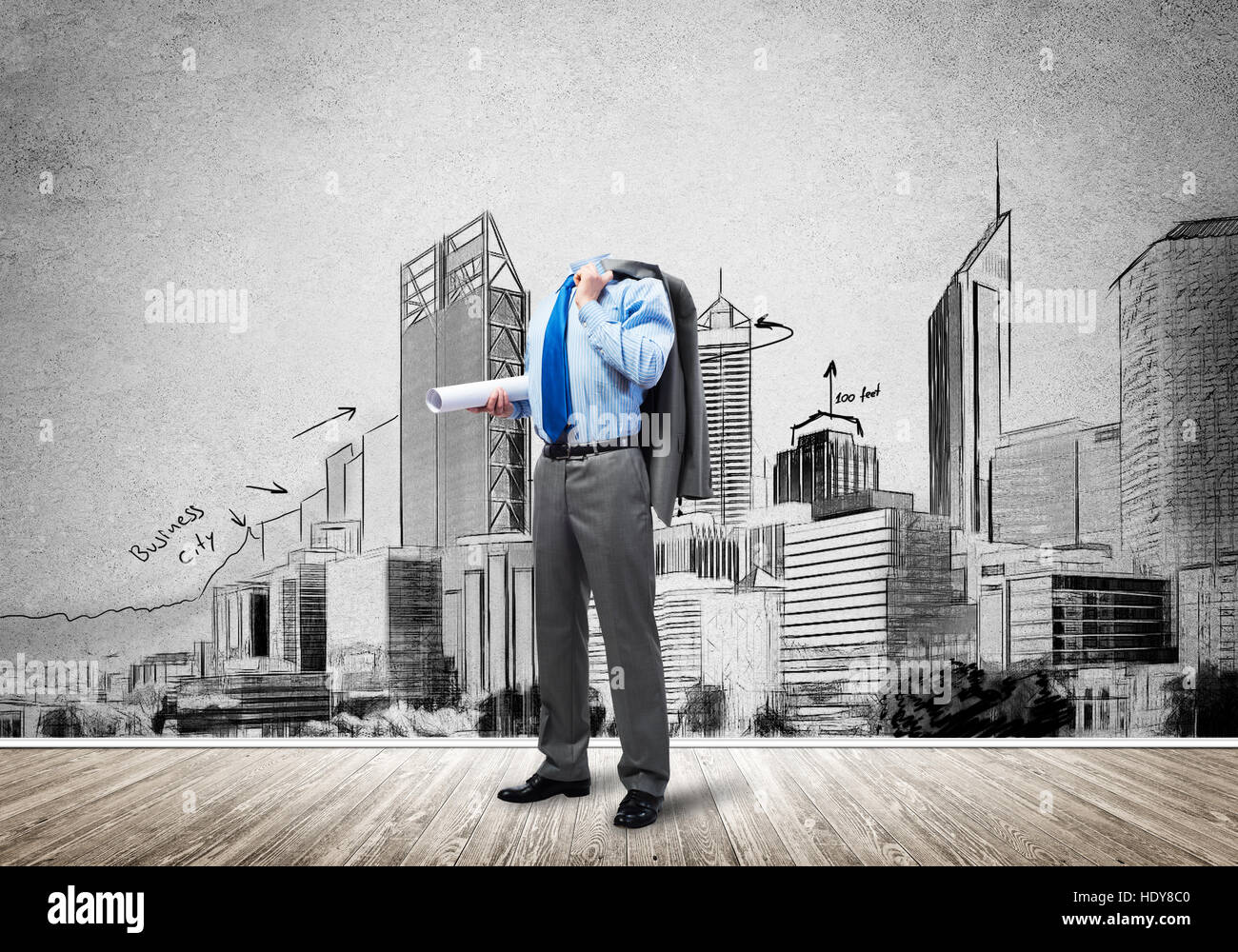 Man of engineering profession Stock Photo - Alamy