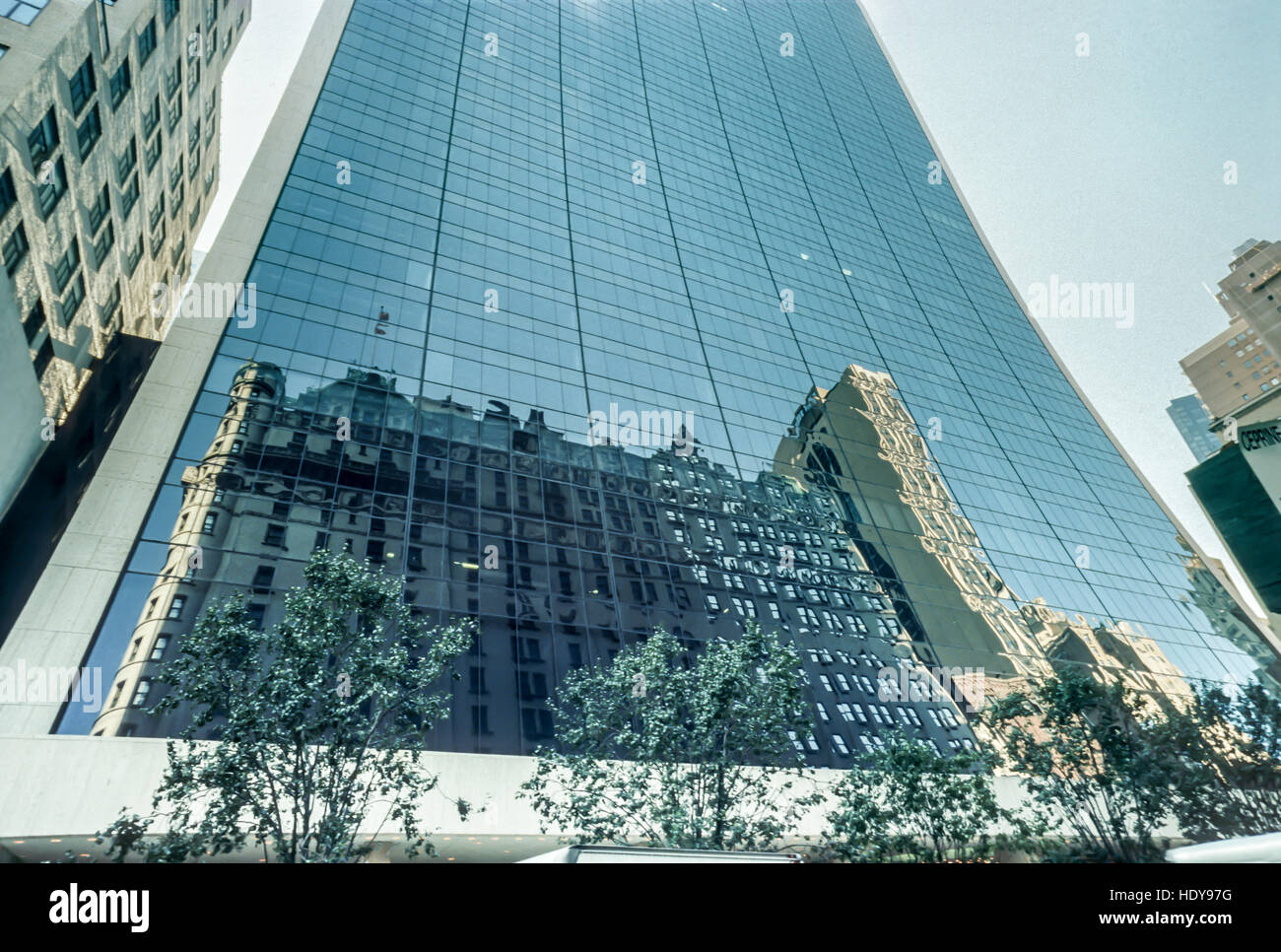 Building on West 58th Street in New York City, USA Stock Photo - Alamy