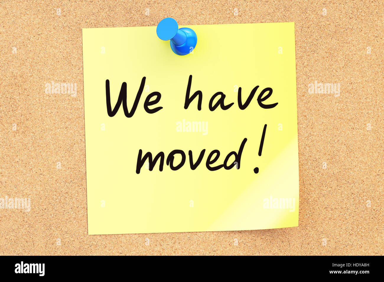 We have moved word hi-res stock photography and images - Alamy
