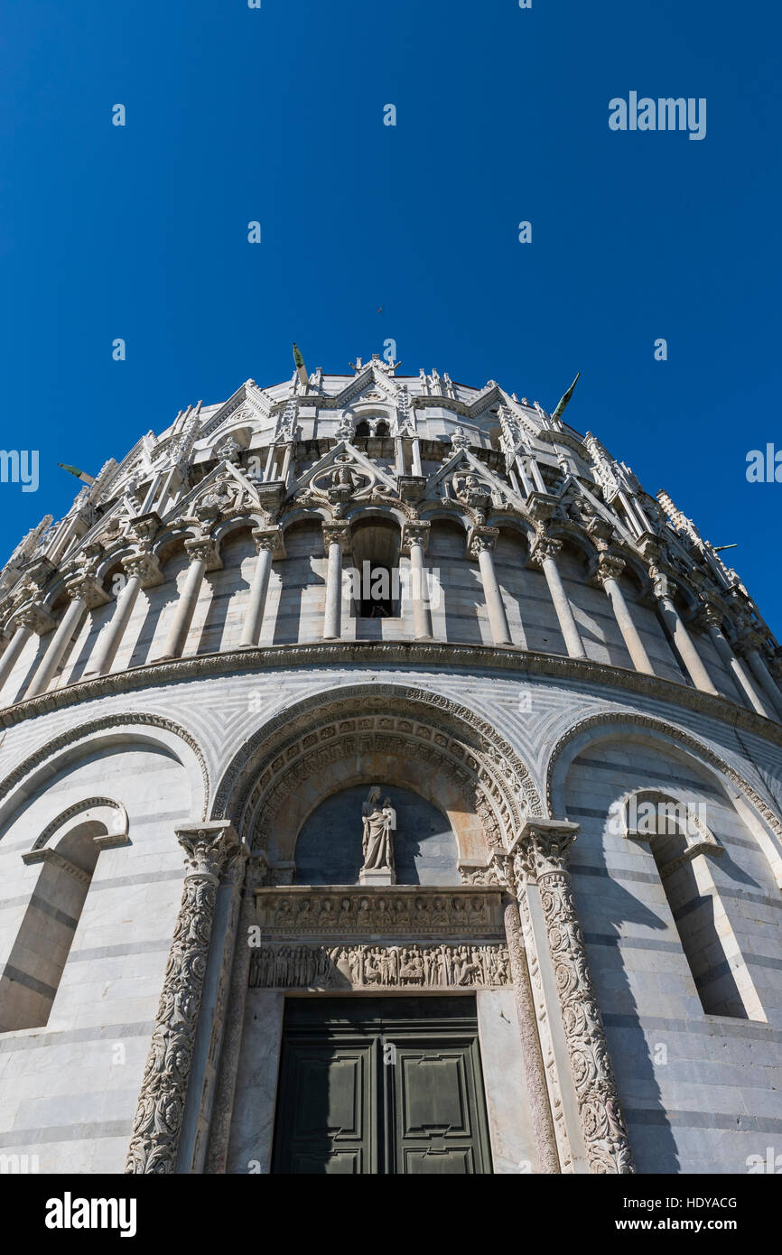 The famous medieval complex of Pisa dating back to the 9th century and ...