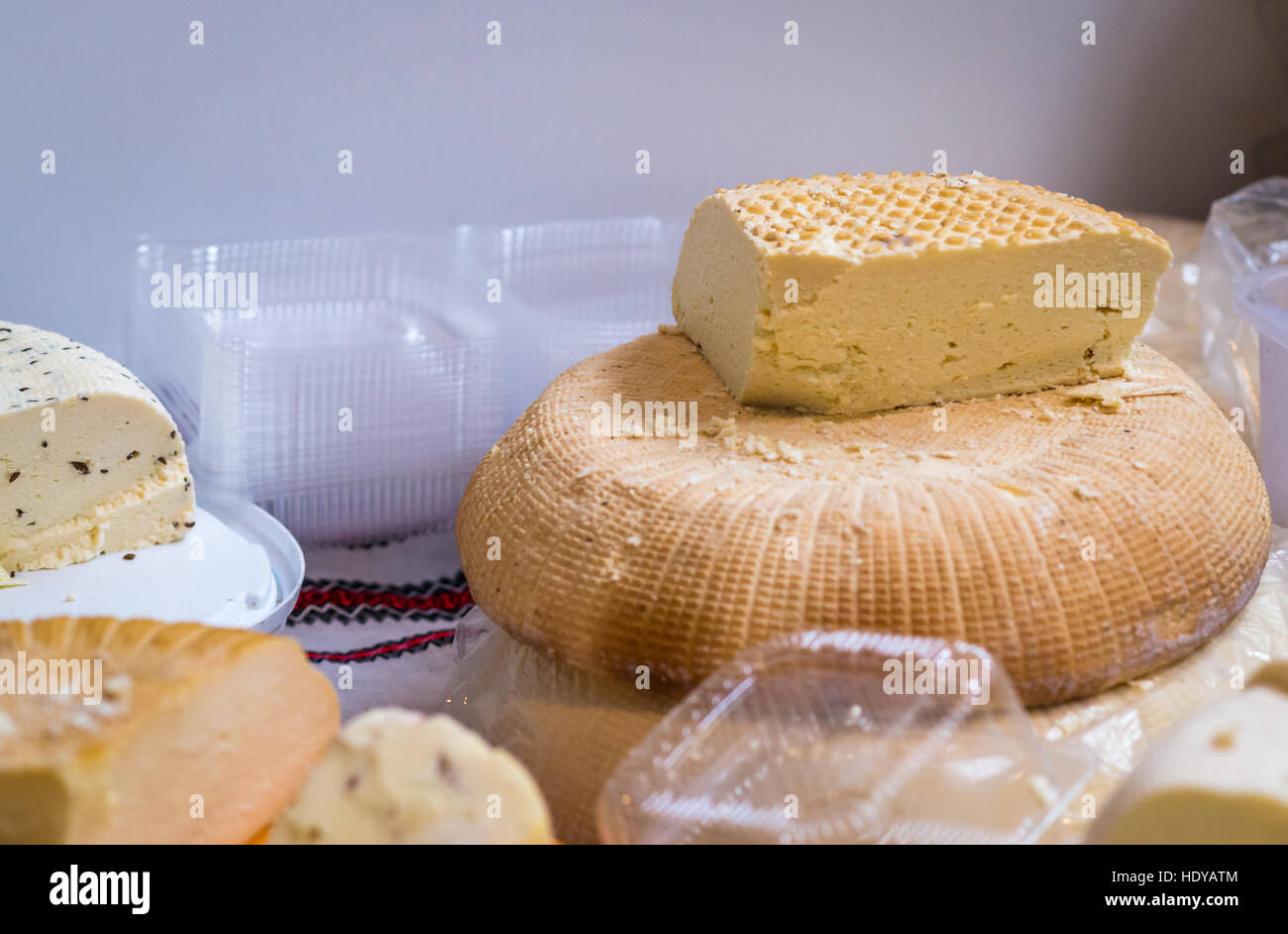 Soft sheep cheese vertical hi-res stock photography and images - Alamy