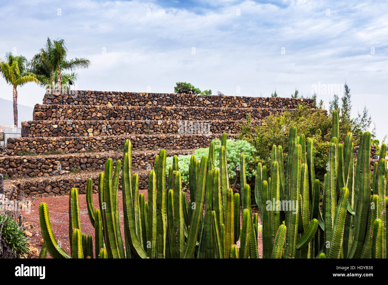 Pyramids of Guimar. Tenerife, Canary Islands, Spain Stock Photo - Alamy