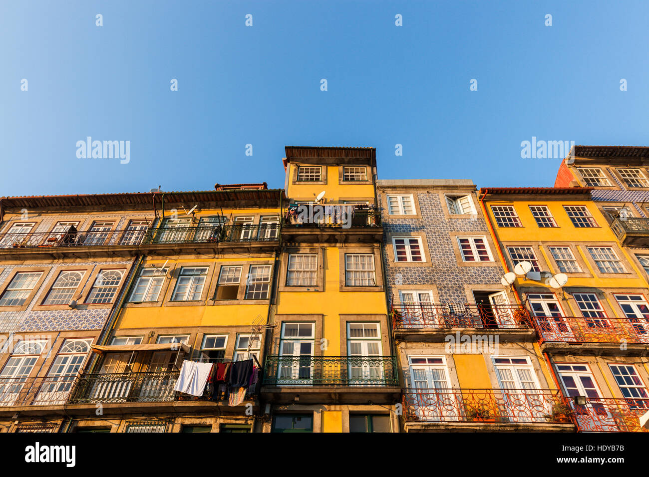 Colorful architecture of Porto. Porto, Norte, Portugal Stock Photo - Alamy
