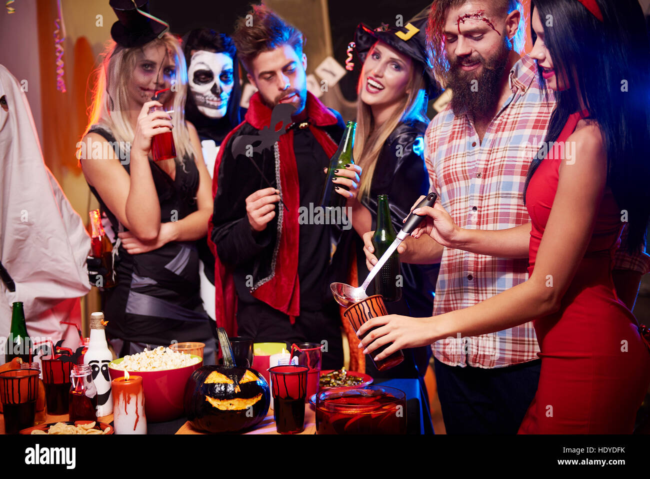 Drinking punch hi-res stock photography and images - Alamy