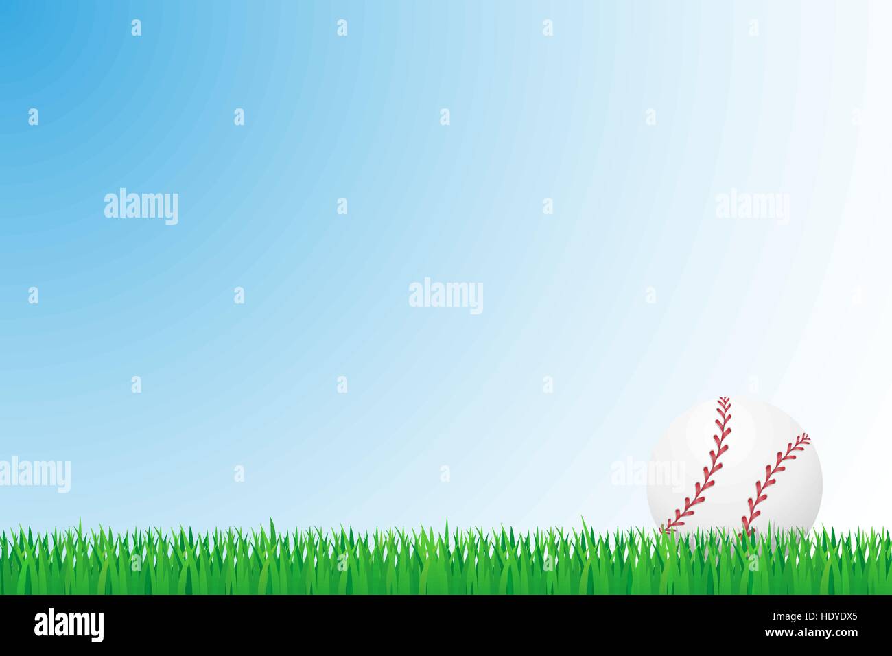 baseball grass field vector illustration isolated on background Stock ...