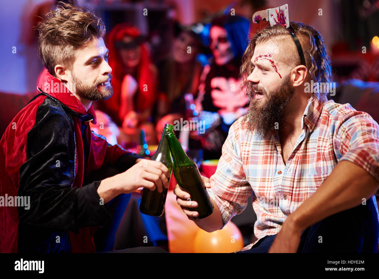 Cheers for the best party ever Stock Photo - Alamy
