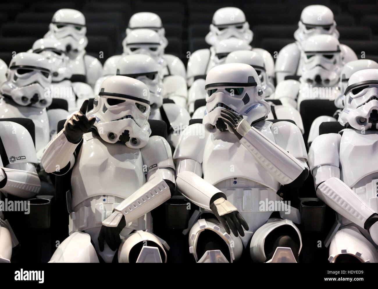 Group star wars fans attend hi-res stock photography and images - Alamy