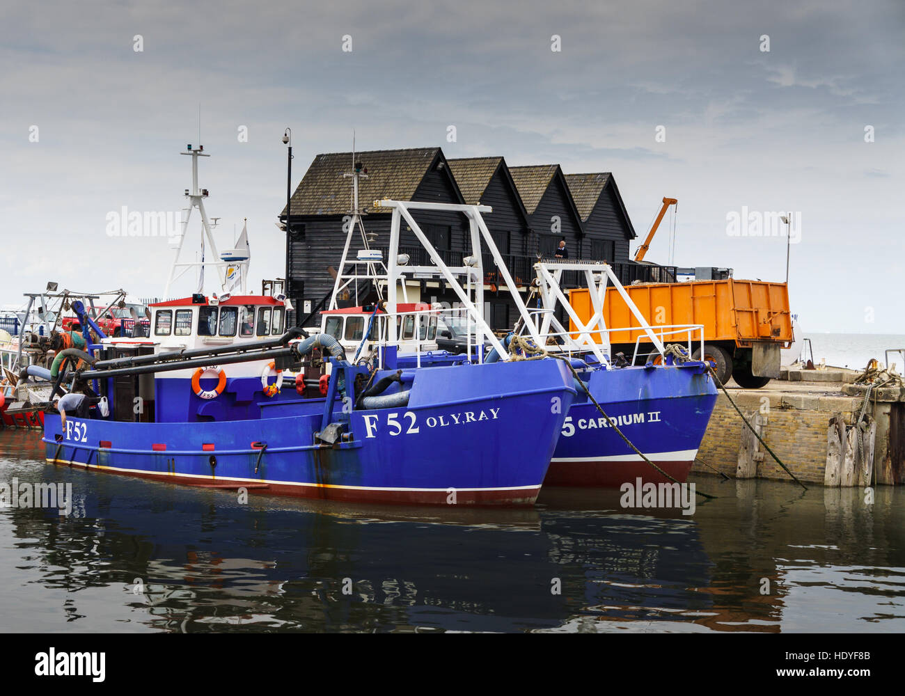 Whitstable fishing harbour hi-res stock photography and images - Alamy