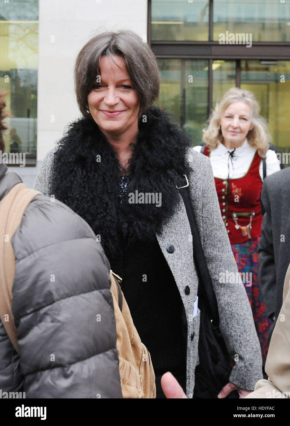 Alison Chabloz leaving Westminster Magistrates' Court in London, where ...