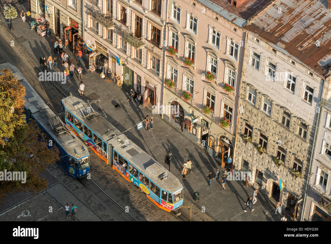 The Rynok Square of Lviv,Ukraine Stock Photo - Alamy