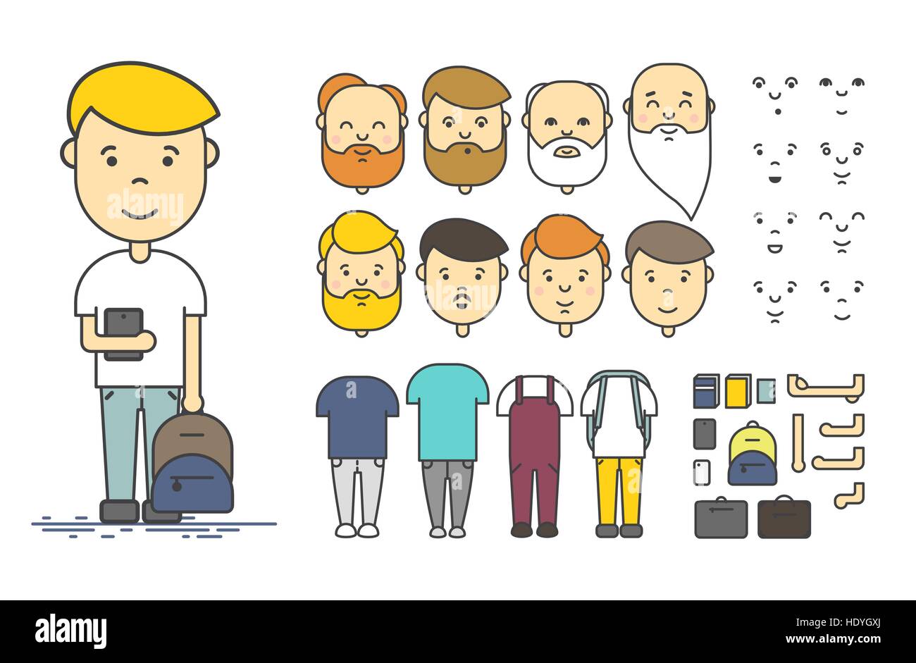 Man moving arm Stock Vector Images - Alamy