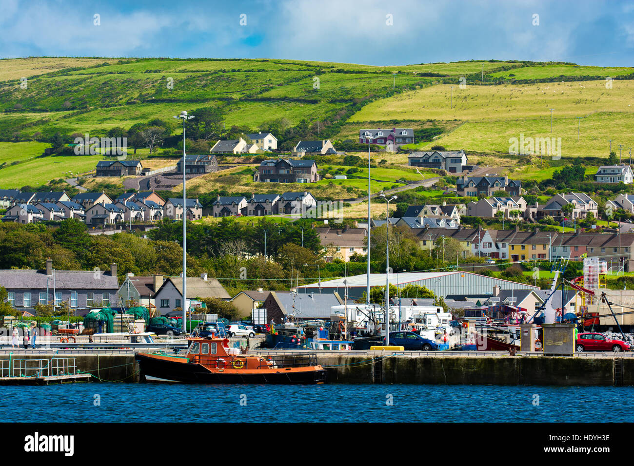 Village coast hills ireland hi-res stock photography and images - Alamy
