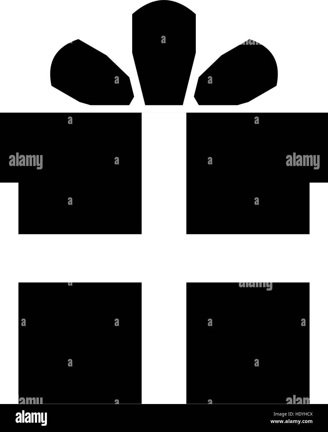 gift icon vector, flat design best vector icon Stock Vector Image & Art ...