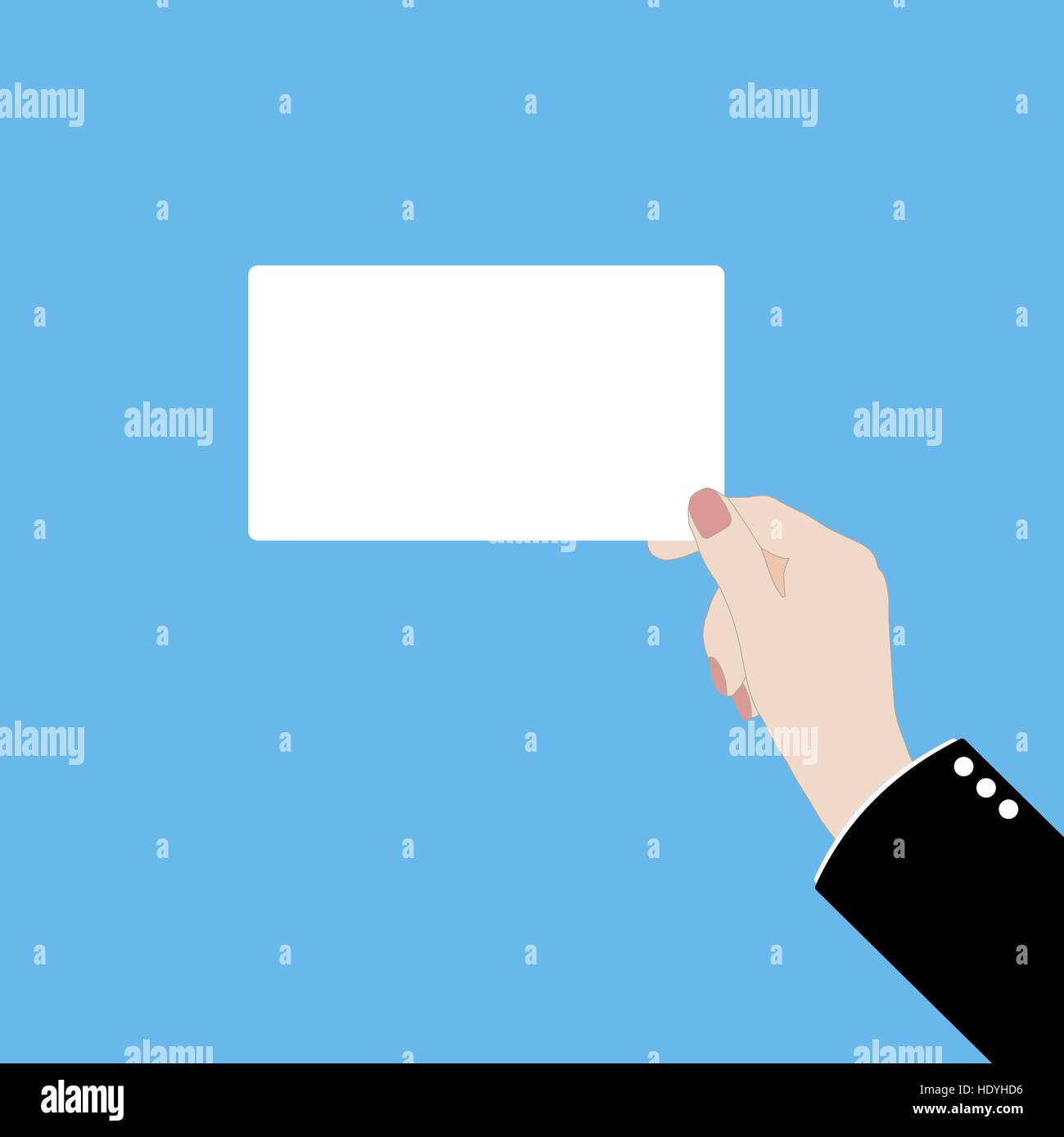 Hand and paper Stock Vector Images - Alamy