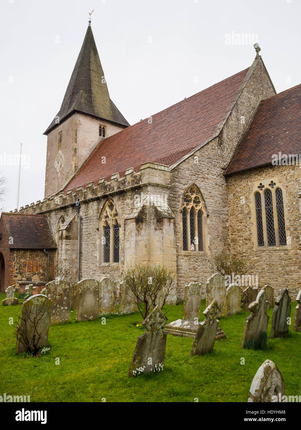 Bosham Church Churchyard Church High Resolution Stock Photography and ...