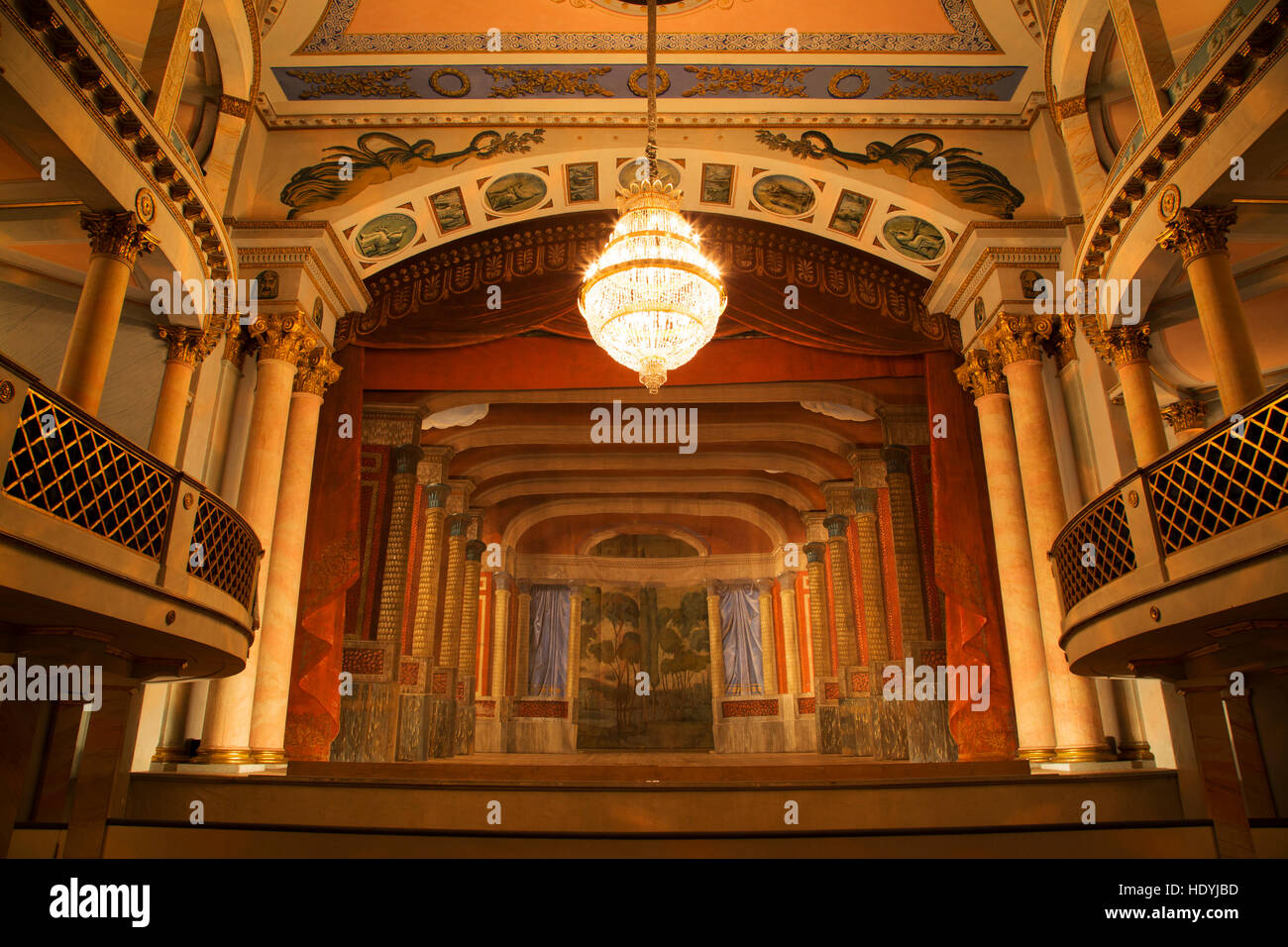 18th century theatre stage theater hi-res stock photography and images ...