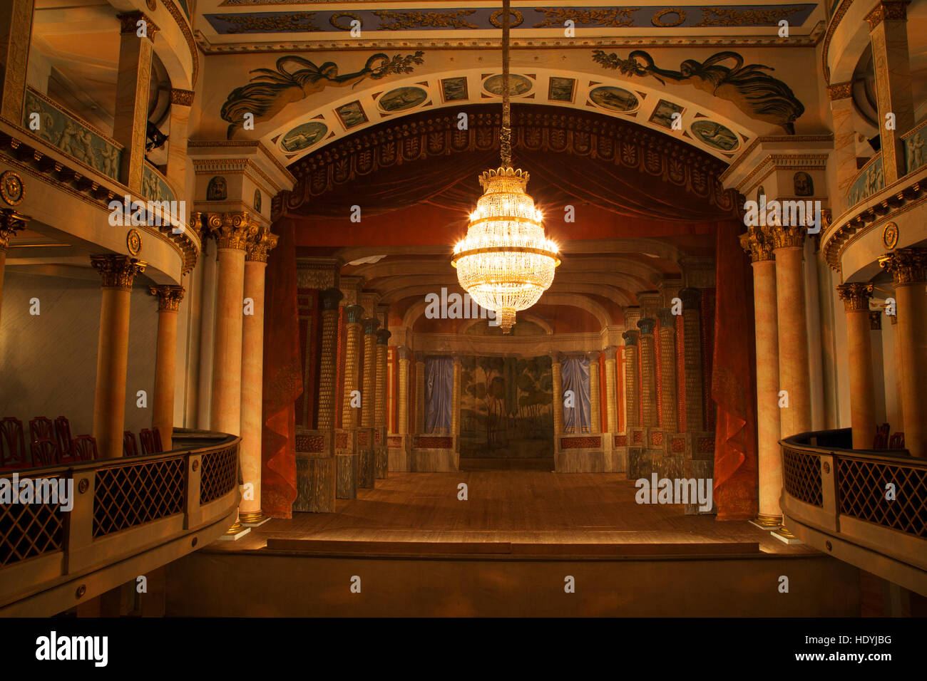 18th century theatre stage theater hi-res stock photography and images ...