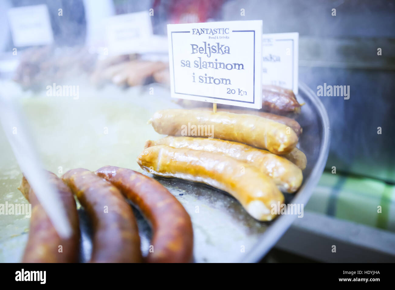 Sell fried hot dog fast food detail hi-res stock photography and images ...