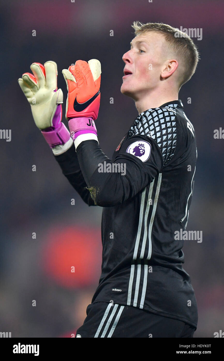 Sunderland goalkeeper Jordan Pickford Stock Photo - Alamy