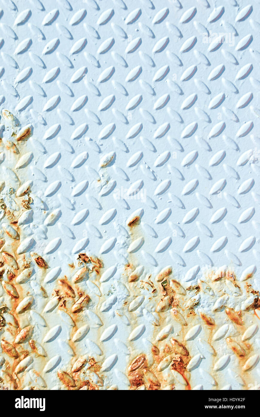 Blue rusted metal Stock Photo - Alamy