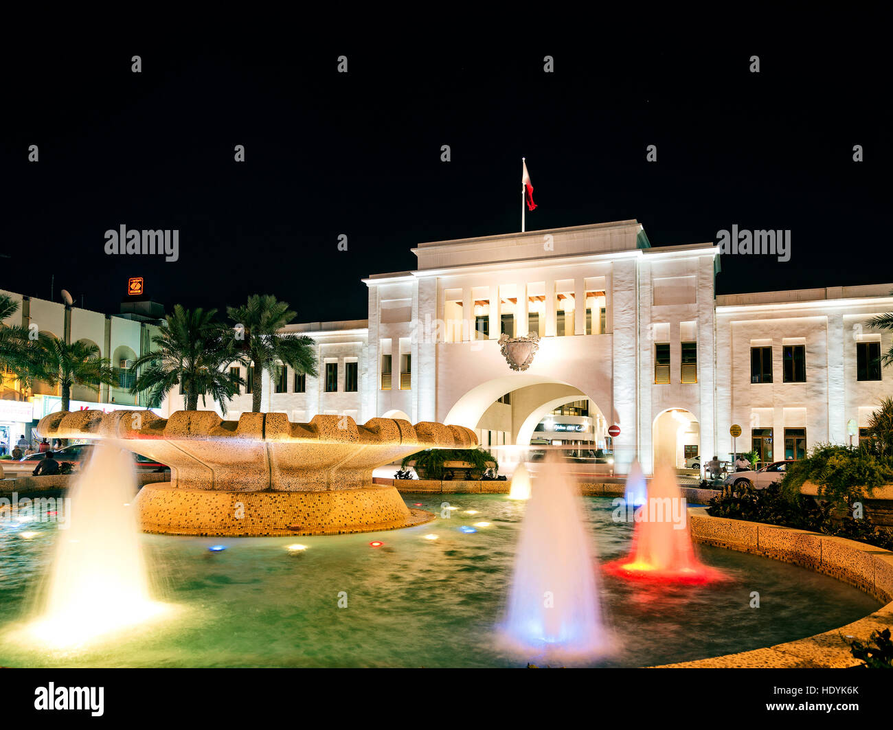bab al bahrain in manama bahrain Stock Photo - Alamy