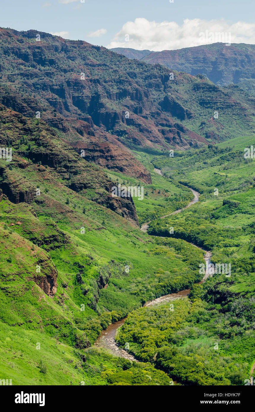 Waimea Canyon State Park, Kauai, Hawaii Stock Photo - Alamy
