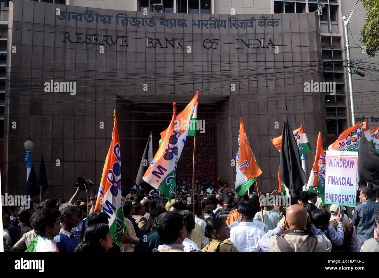 Kolkata, India. 15th Dec, 2016. Trinamool Congress Activists and ...