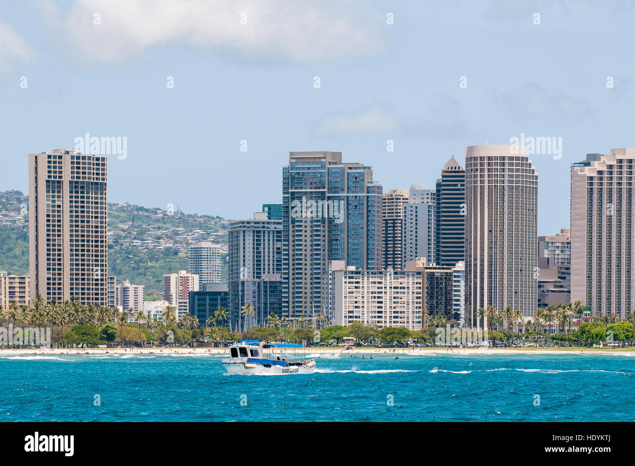 Honolulu buildings hi-res stock photography and images - Alamy