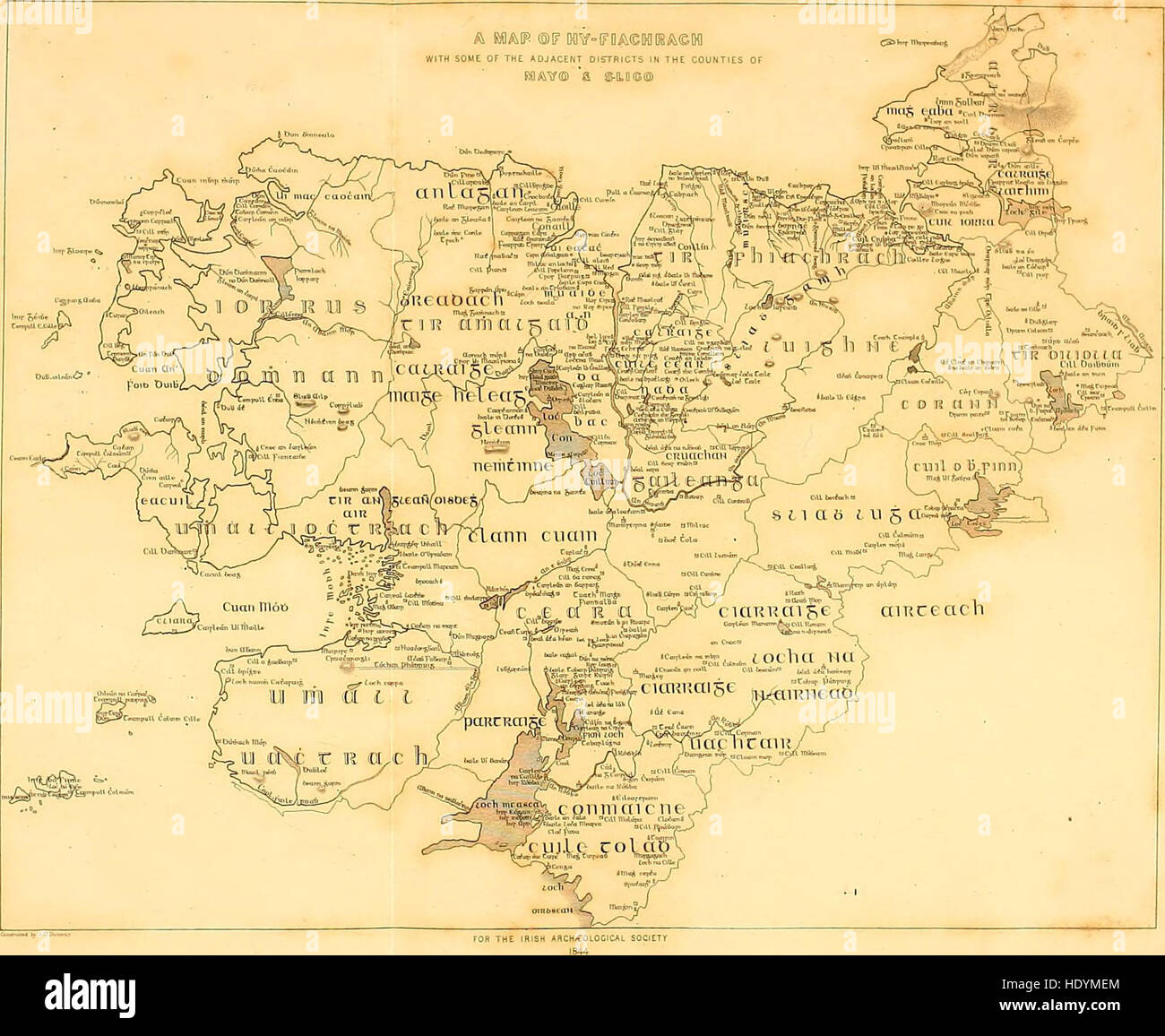 This 1844 work explores the genealogies, tribes, and customs of the Hy ...