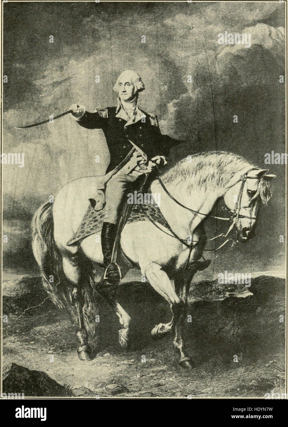 The Wonderful Story of Washington (1917) portrays George Washington's ...