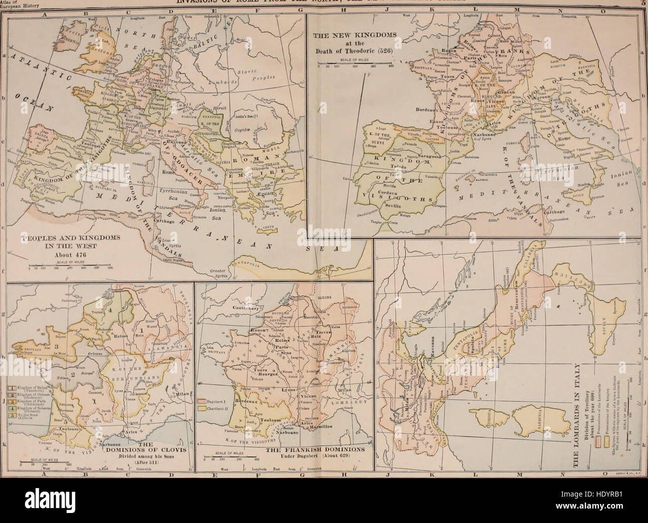 The 'Atlas of European History' (1909) provides a comprehensive map ...