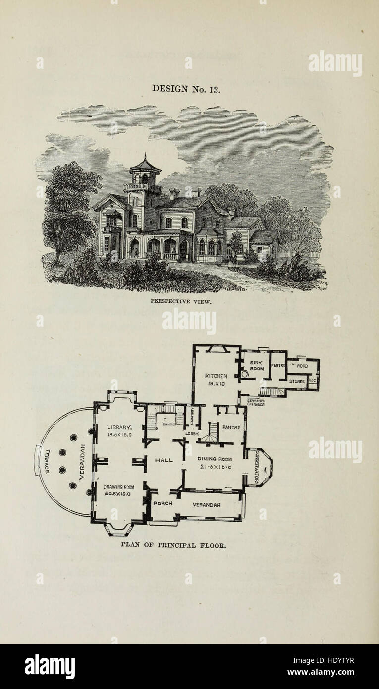 This 1874 work focuses on the design and architecture of villas and ...