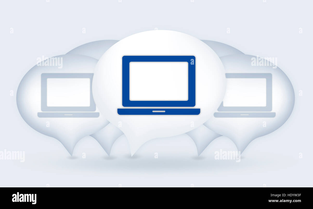 Computer Device Electronic Technology Concept Stock Photo - Alamy