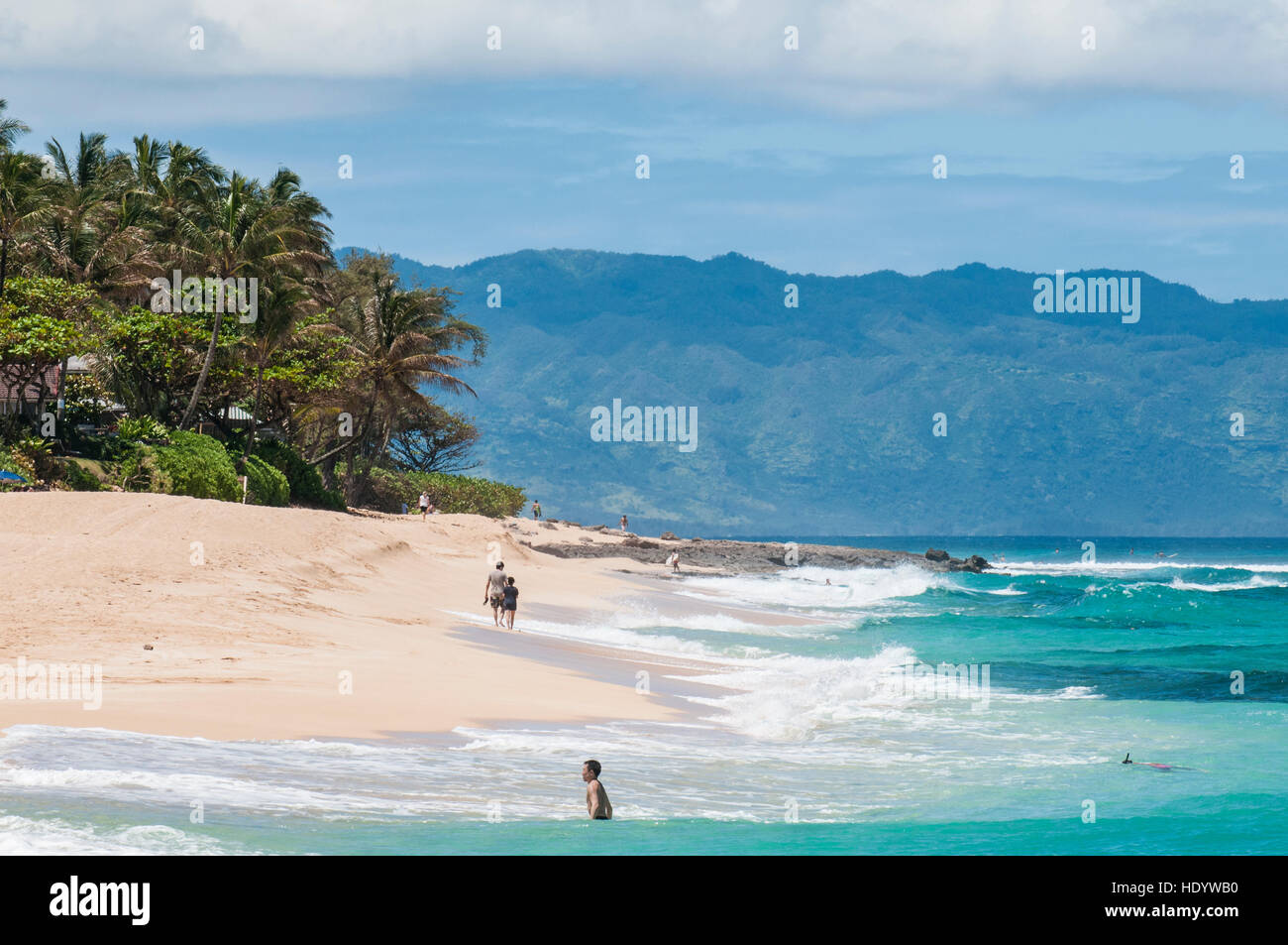 Sunset Beach, North Shore, Oahu, Hawaii Stock Photo - Alamy