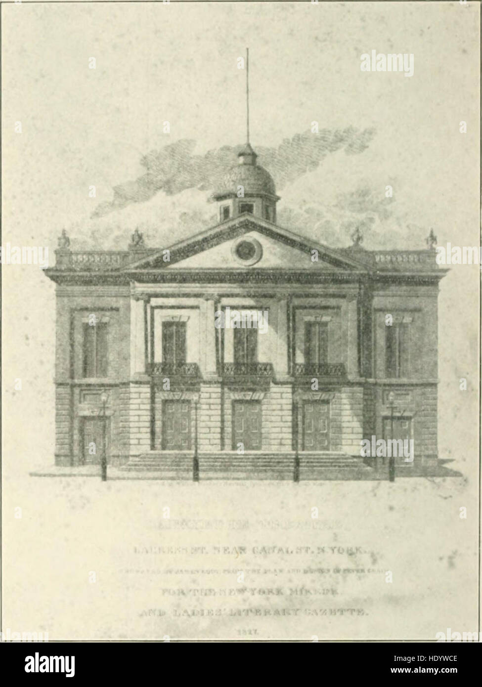 *Our Theatres To-Day and Yesterday* compares the evolution of theater ...