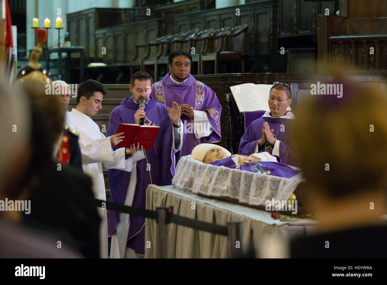 Sao Paulo, Brazil. 14th Dec, 2016. Funeral of Paulo Evaristo Arns ...