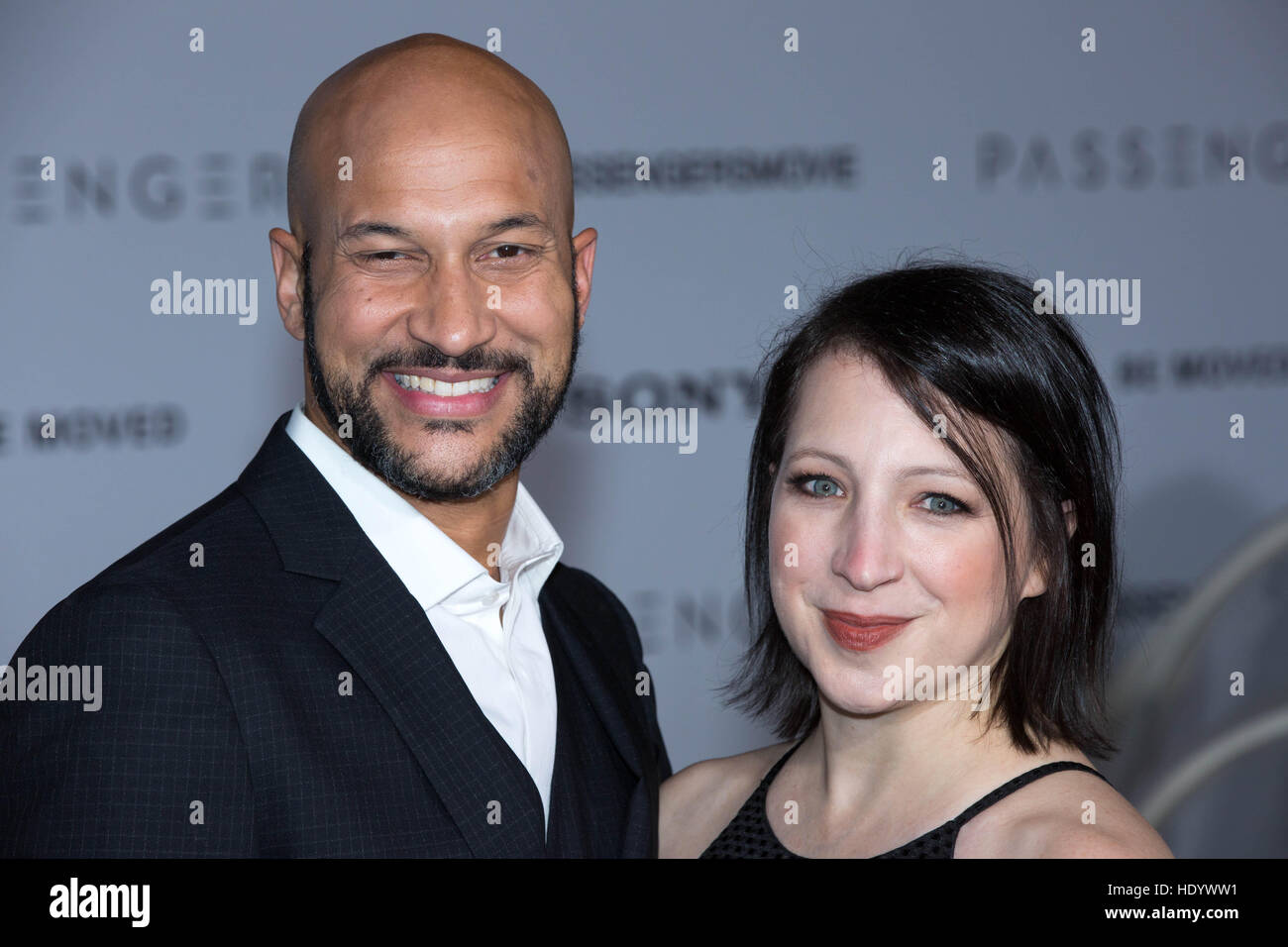 Celebrities keegan michael key and elisa key hi-res stock photography ...