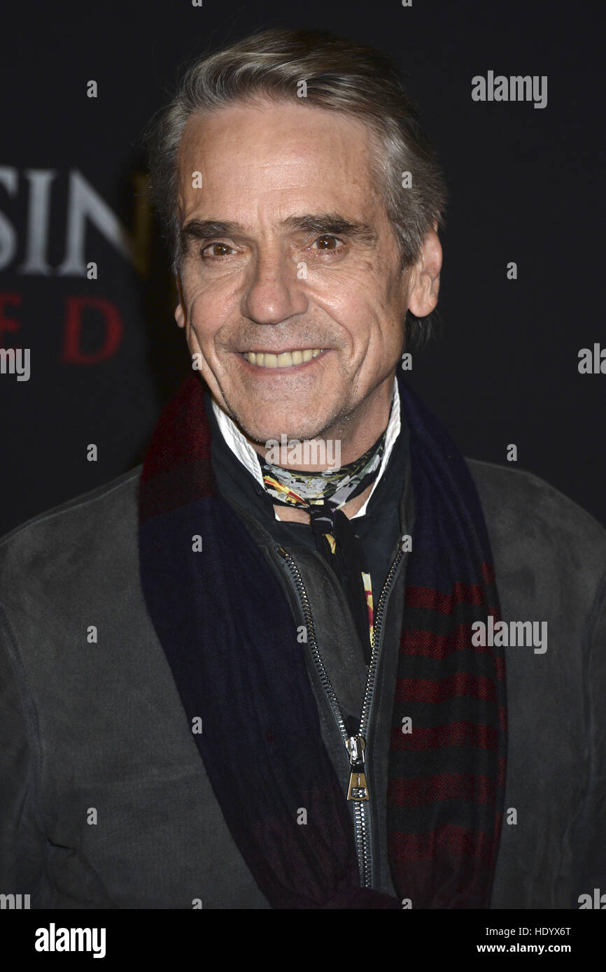 Jeremy Irons attends the 'Assassin's Creed' special screening at AMC ...